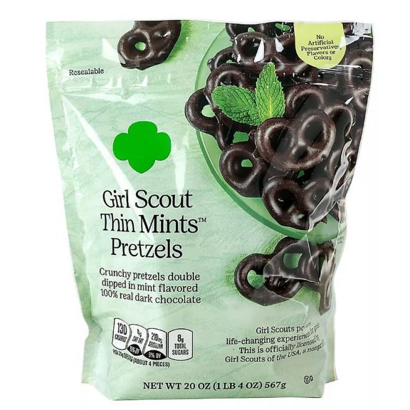 Edward Marc Girl Scouts Thin Mints Bites, 20 Ounce - Walmart.com
