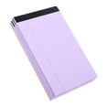 UPOUART 4Pcs Small Legal Pads Purple Paper Material with Tear Off ...