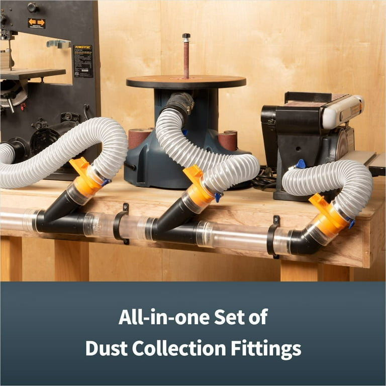 Woodshop Dust Collection Setup