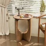 COZAYH Rustic Farmhouse End Table, French Country Accent Side Table for ...