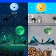 3D Glow In The Dark Stars and Moon Wall and Ceiling Stickers for ...