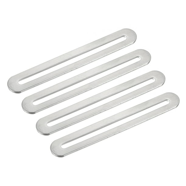 Adjustable Corner Code, 4 Pack 110x19mm - Stainless Steel Flat Straight ...