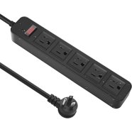 QVS 8-Outlet Surge Protector Wallmount PowerBar - Walmart.com