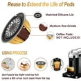 CAPMESSO, Reusable Coffee Capsule Silicone Lids, Vertuo, 3pk - Walmart.com