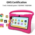 HDJ Kids Tablet, 7 inch Android 12.0, 32GB with Shockproof Case, WiFi ...