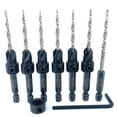 FTG USA Countersink Drill Bit Set 6 Pc #6(9/64"), 1 Replacement ...