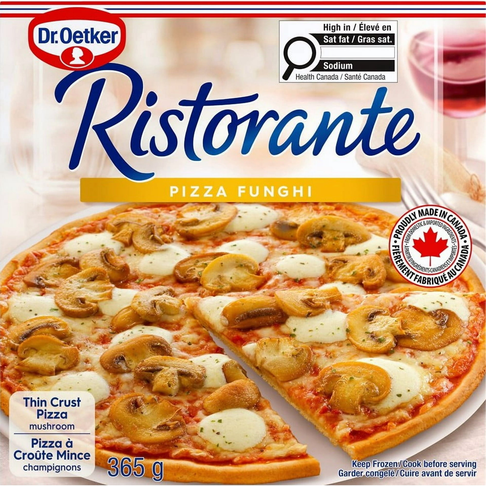 Click here for Dr. Oetker Ristorante Mushroom Pizza 365 G prices