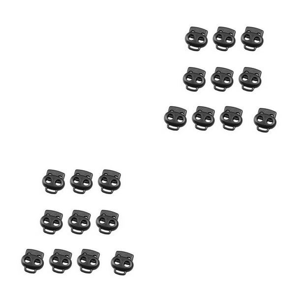 Smilepp 10 Pieces Plastic Cord Locks Multifunctional Tools Stop Toggle ...