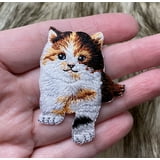 Calico Kitty Cat, Kitten, Pets, Embroidered, Iron-on Patch - Walmart.com