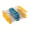 1000PCS 1/2W Metal Film Resistor Assortment Kit – 100 Values 1 Ohm to ...