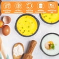 24Pcs Soft Silicone Air Fryer Egg Moulds With Grip Ear Stackable ...