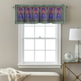 Archway Columns Window Valance for Kitchen, Vintage Ethic Traditional ...