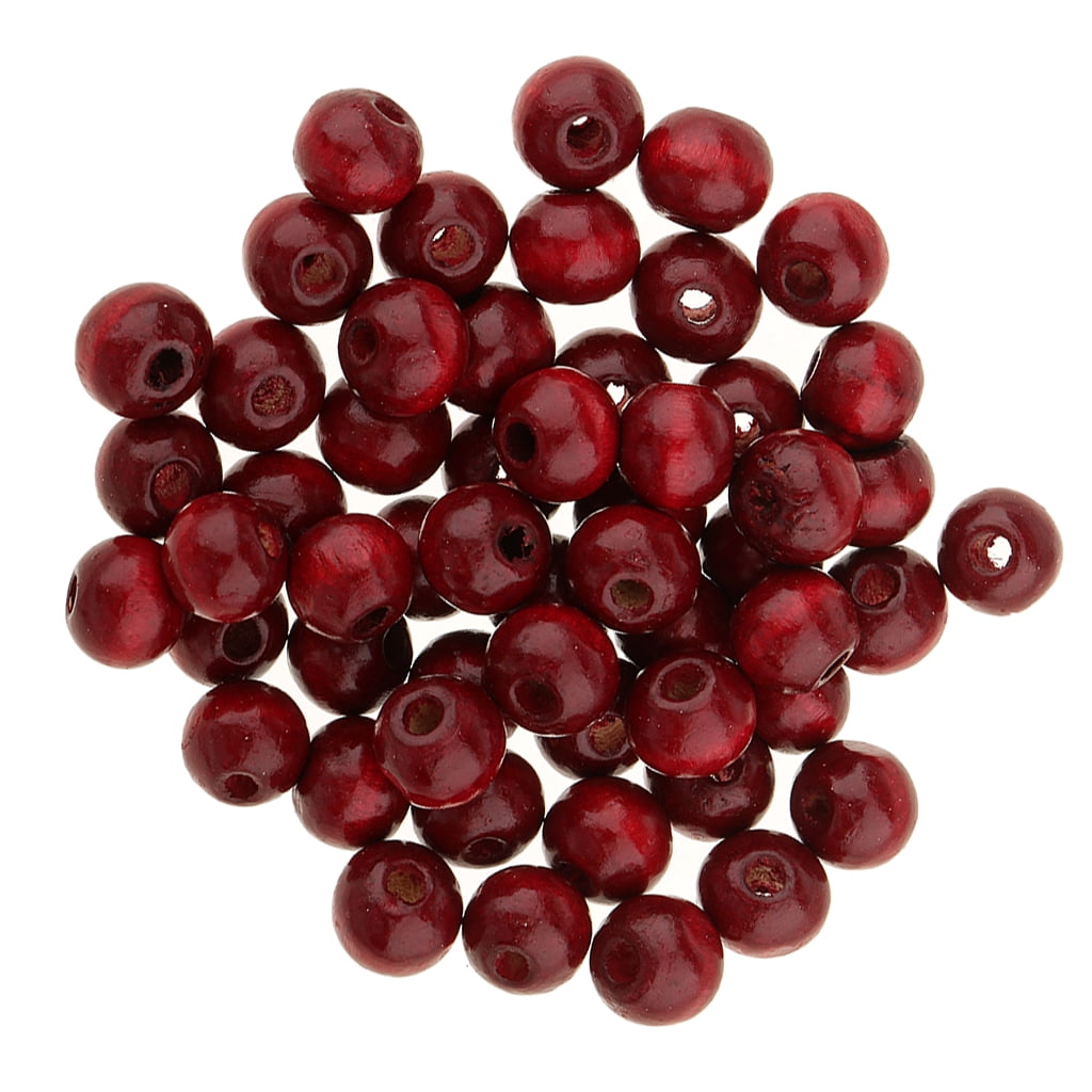 Click here for Lipstore 50pcs 8mm Natural Wood Beads Wooden Round... prices