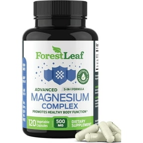 Toplux Magnesium Complex, 1000mg Elemental Magnesium Capsules ...