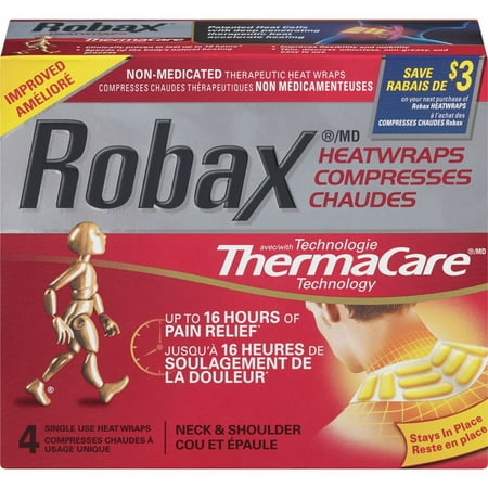 Robax Thermacare Heatwraps - Neck & Shoulders | Walmart Canada