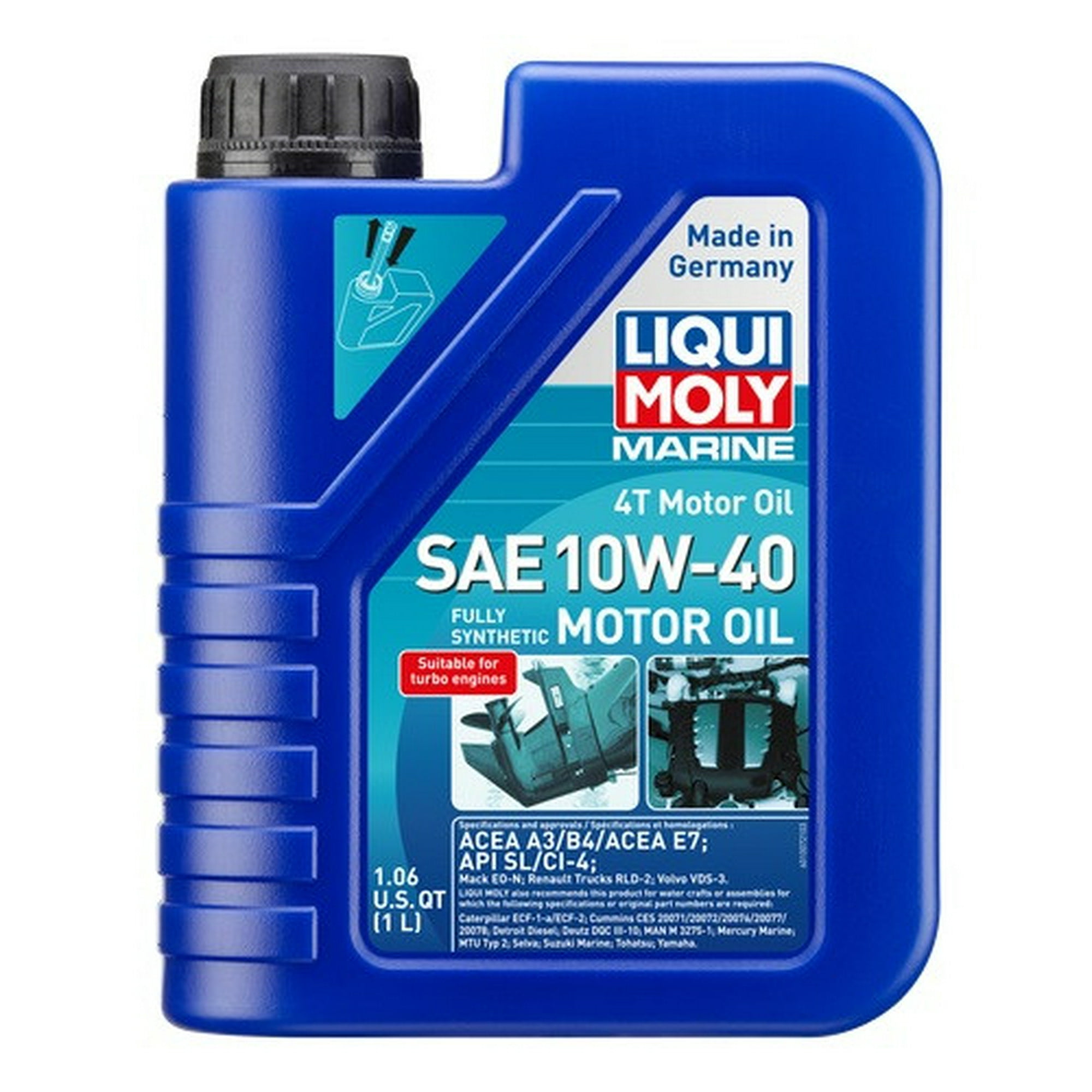 Click here for Liqui Moly Oil 20506 Marine 4t; Sae 10w-40; Synthe... prices