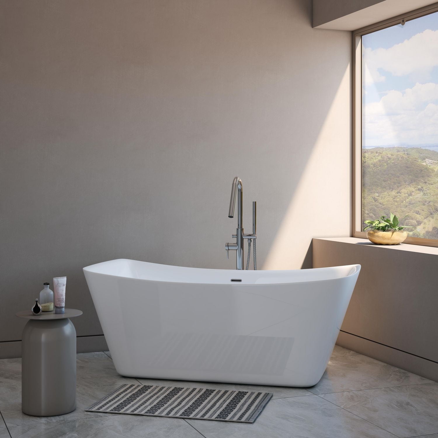 Click here for A & e Bath And Shower Kyla Bathtub 63 prices