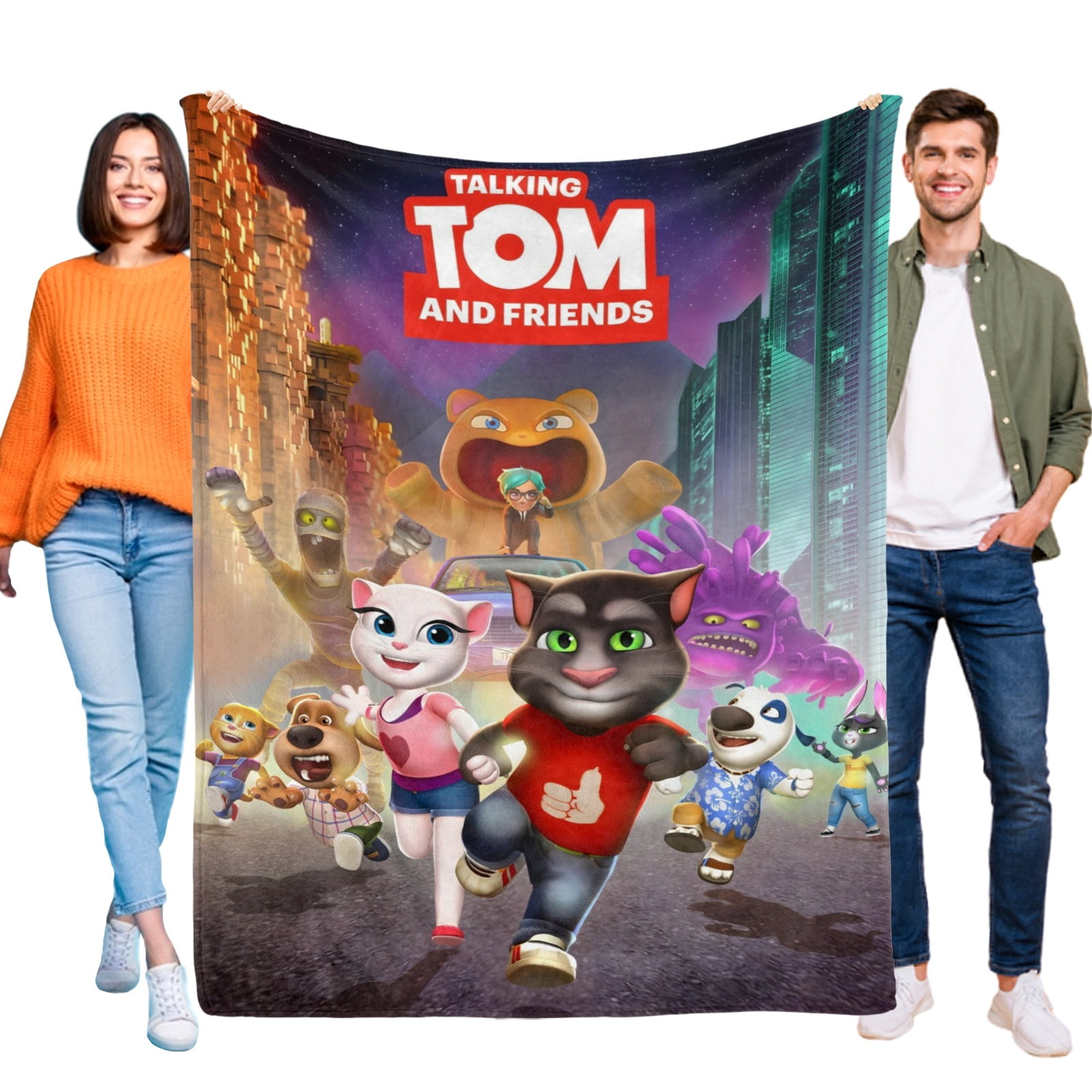 Click here for Unbranded Talking Tom-Anti-Pilling Flannel Blanket... prices
