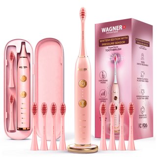 Wagner & Stern WHITEN+ Edition. Smart Electric Toothbrush with Pressure ...