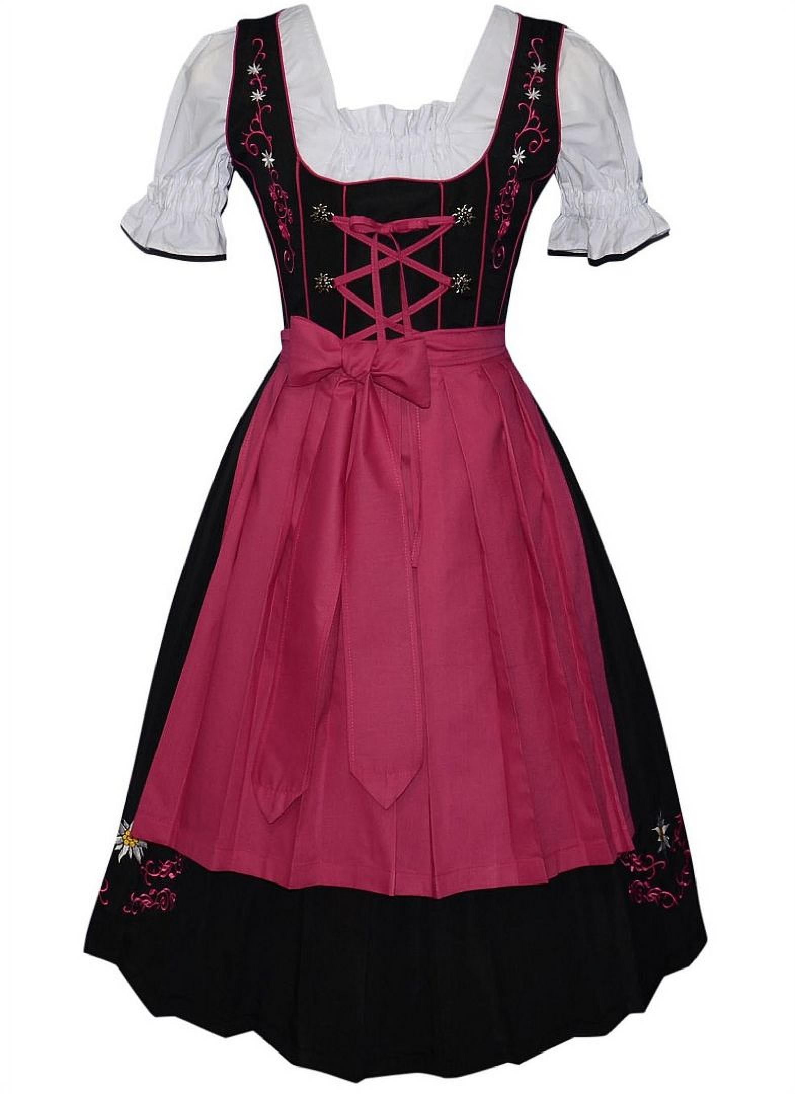 Edelweiss Creek 3 Piece Long German Oktoberfest Dirndl Dresses for ...