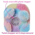 Kids Plush Piggy Bank Stuffed Animal Coin Bank for Girls - Tie Dye ...