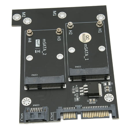 SATA AdapterAdapter Card Dual MSATA Adapter Card Hard Drive Reader Time ...