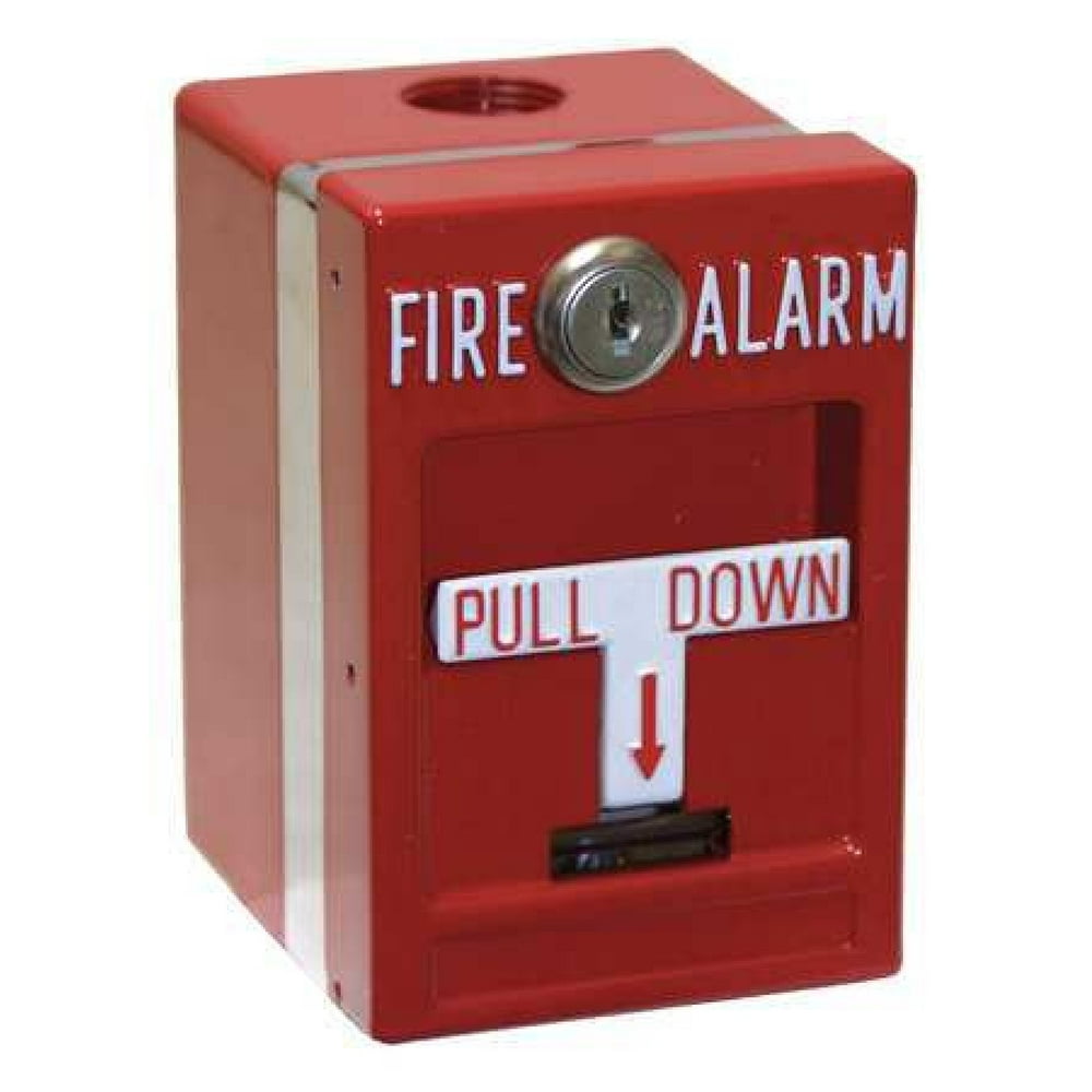 EDWARDS SIGNALING MPSR2-SHTW-GE Weatherproof pull station Double action ...