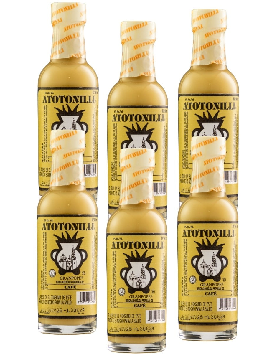 Six Pack Rompope Atotonilli Café 50 Ml Atotonilli Rompope | Walmart en ...