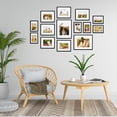 14 Pack Black Picture Frames with Mat for Various Sizes Photos ...