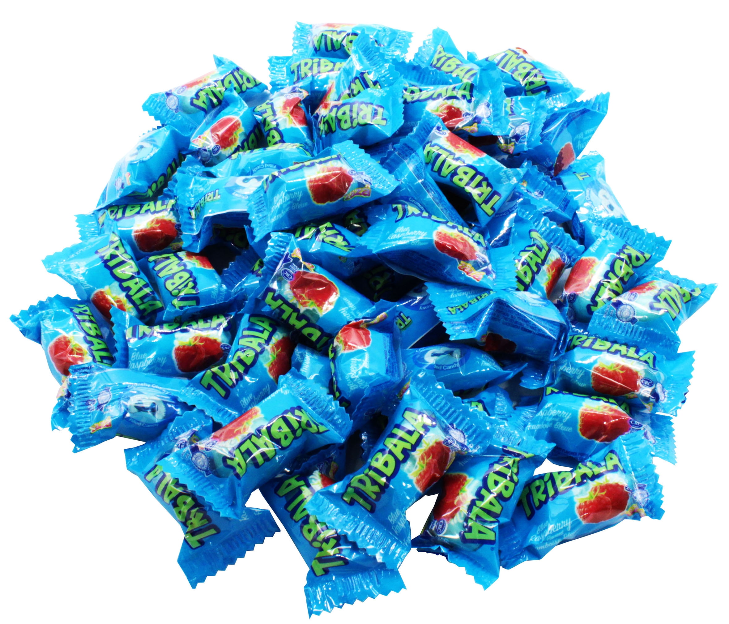 Tribala Chewy Raspberry Flavor Filled Kosher Candy (Bulk) - Walmart.com