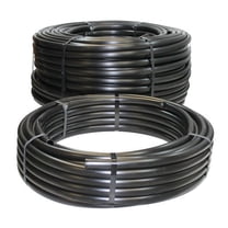 3/4" Plastic Polyethylene Tubing 100 Foot Roll for Home Gardens and ...