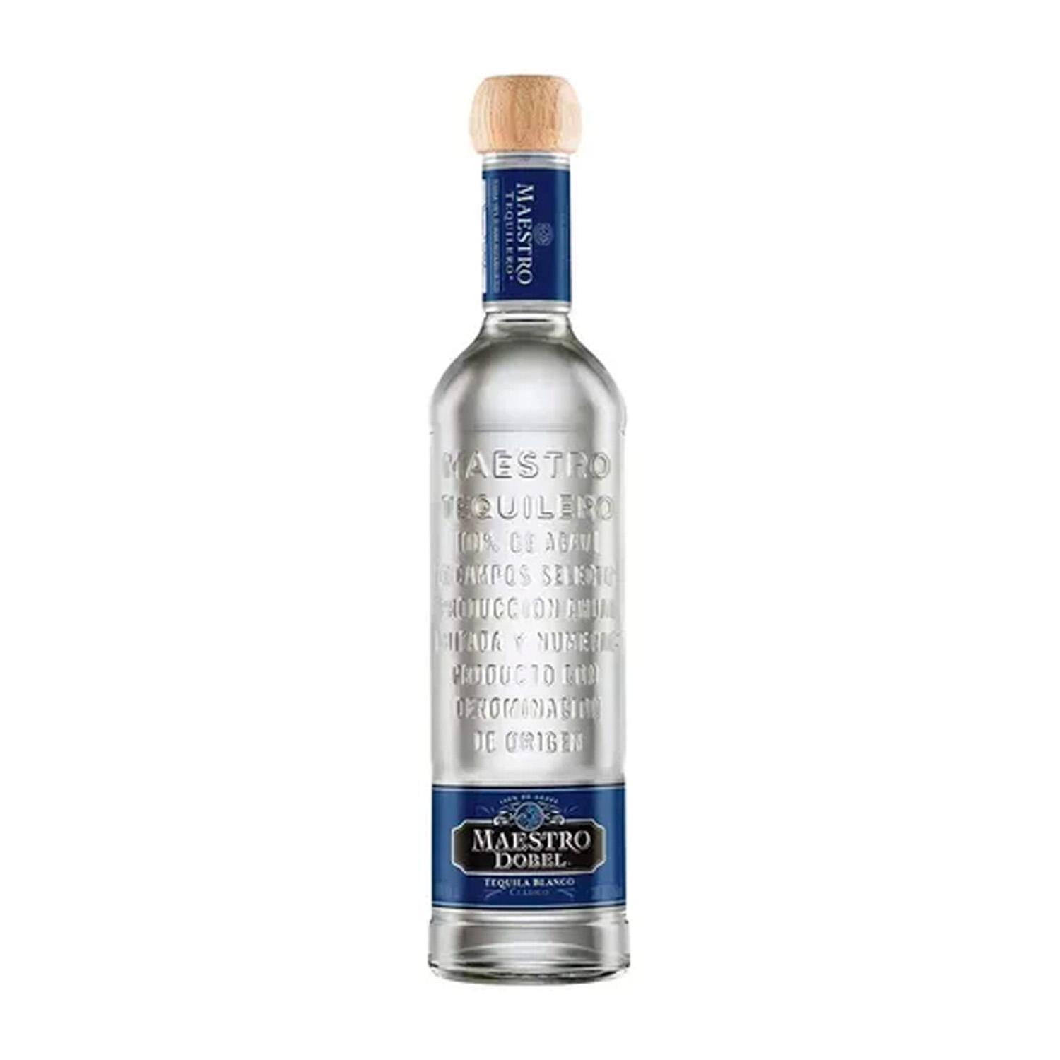 Tequila Maestro Dobel Blanco 200 ml Pack de 12 | Bodega Aurrera en línea