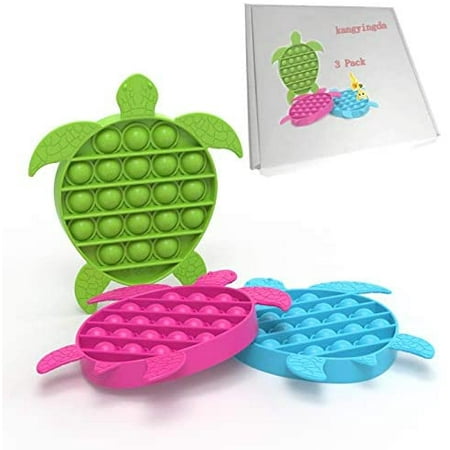 Elves turtle Mini 3 Pack Push pop pop Dimple Sensory Fidget Toys ...