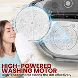 Pyle Pure Clean 110 Volt 2 in 1 Compact and Portable Washer and Dryer ...