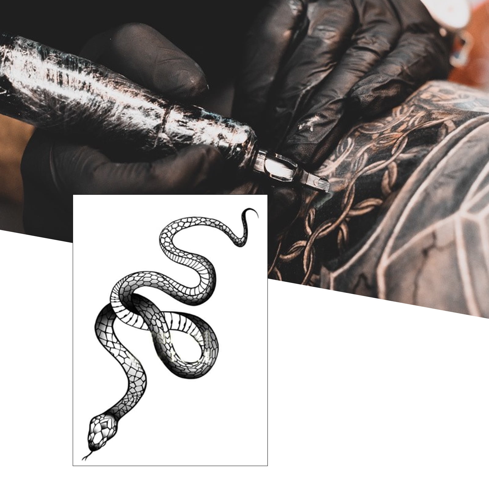 3d Snake Tattoos