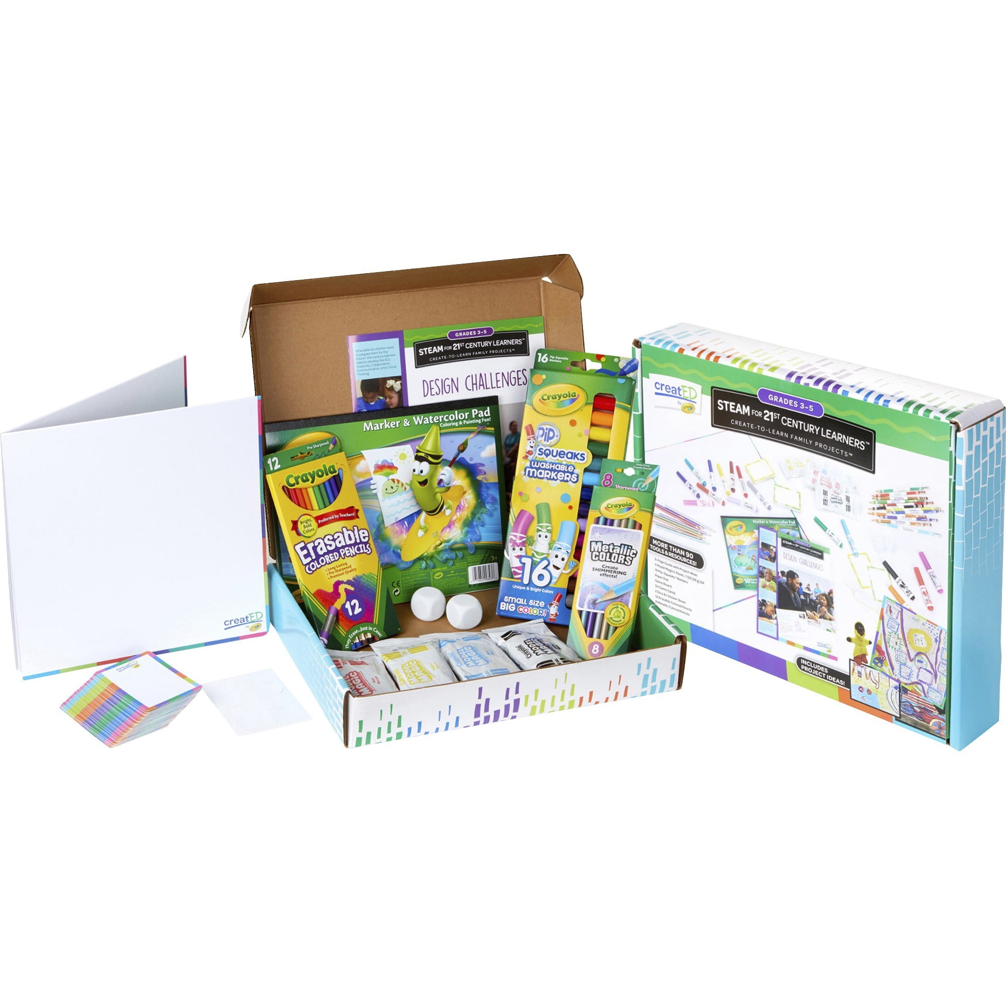 Crayola, CYO040612, STEAM 21st Century Family Projects Kit, 1 Kit ...