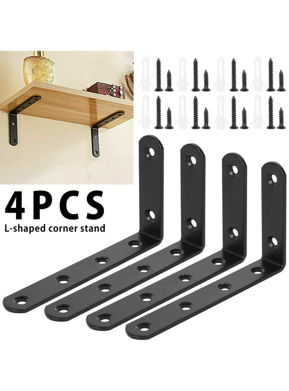 Floating Shelf Brackets in Wall Shelves - Walmart.com