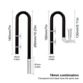 Aquariums Skimmer for Canisters and Power Filters Clear Tube with ...