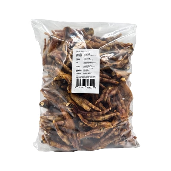 Oldfield Naturals Chicken Feet Dog Treats for Dogs, Dehydrated Chicken ...