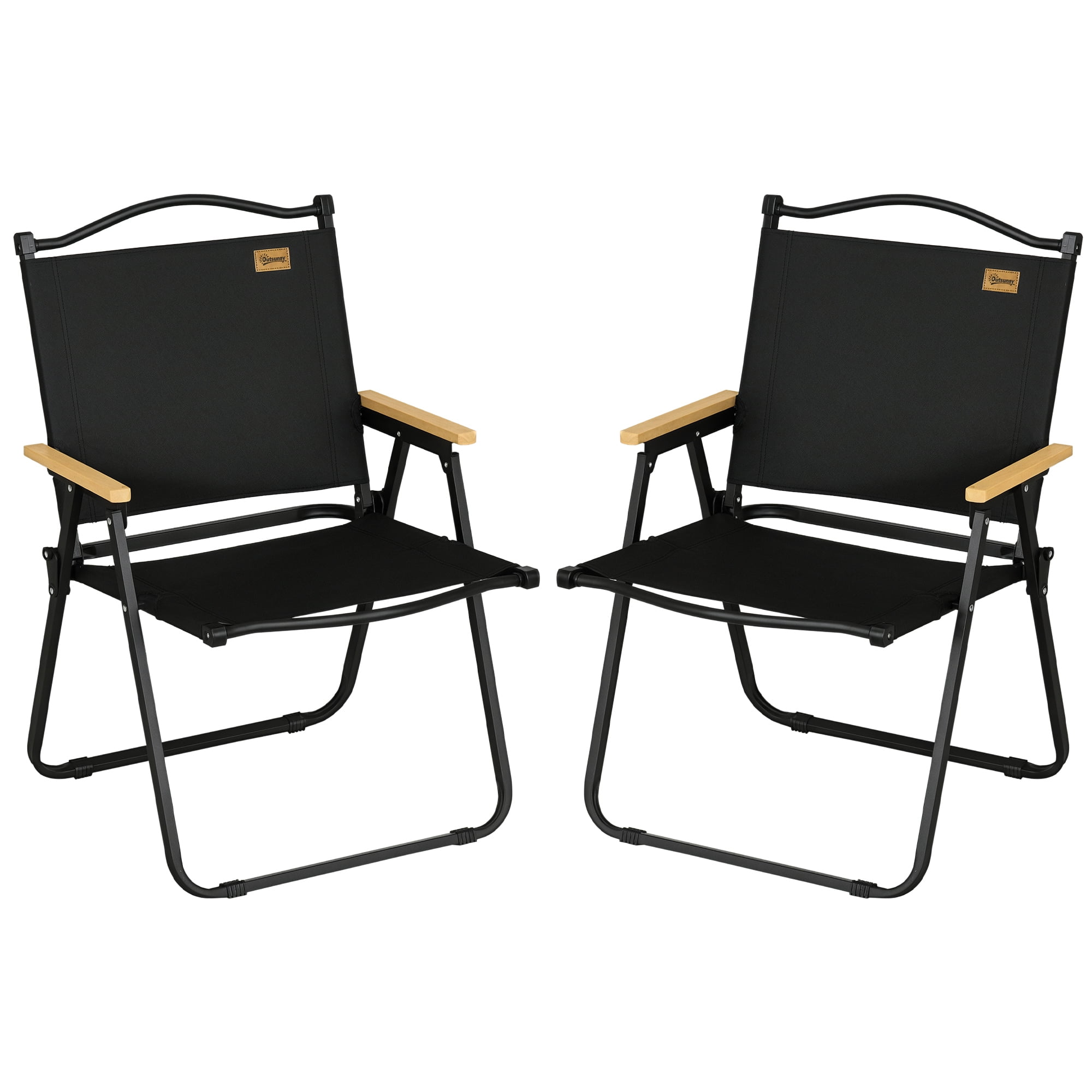 Click here for Outsunny Set Of 2 Folding Camping Chair  Portable... prices