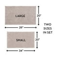 Better Homes & Gardens Ultra Soft Polyester 2 Piece Bath Rug Set , 20 ...