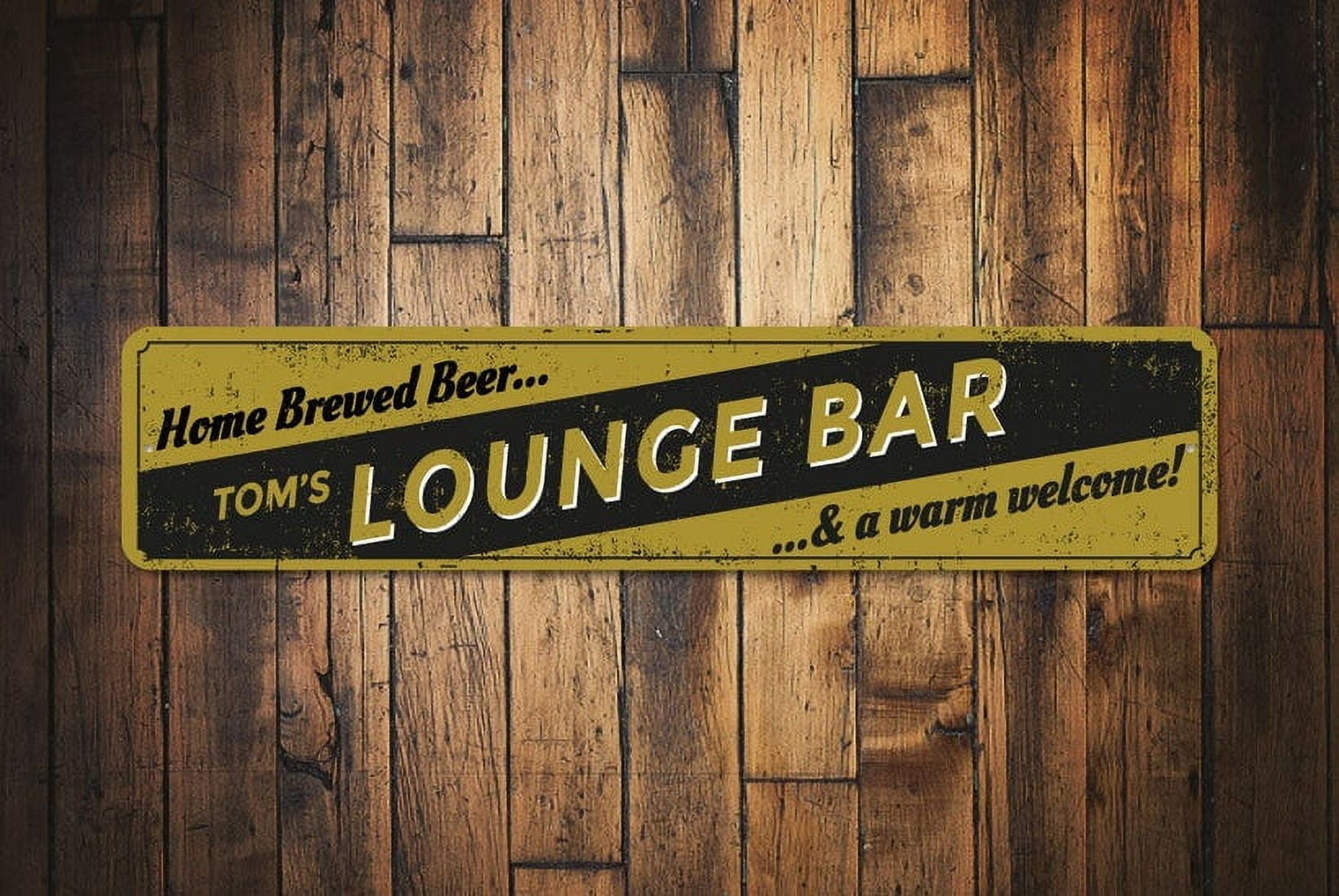 Letrero de bar de salón Letrero de bar Decoración de salón Regalo de ...