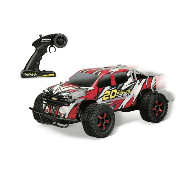 Kid Galaxy - PowerDrive 20 Volt Hobby Grade Chevrolet Silverado Remote ...