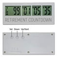 Retirement Countdown Clock, Up to 999 Day Countdown Timer - Walmart.com