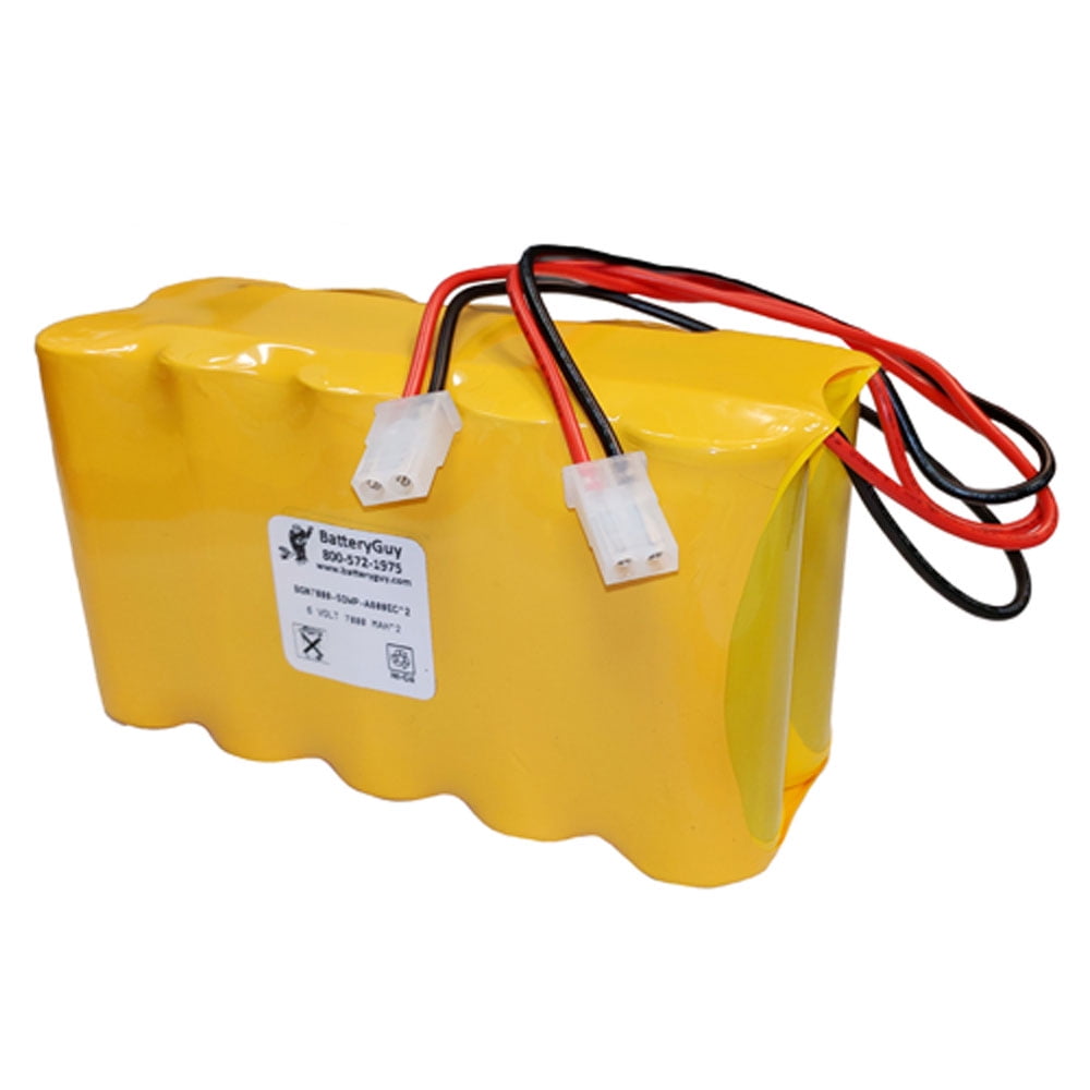 Emergency Light Battery 6V 7000mAh x 2 BGN7000-5DWP-A800EC*2 - Walmart.com