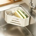 7 Inch Kitchen Sponge Holder Adhesive Soap Brush Rack Carbon Steel ...