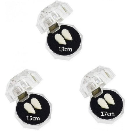 3 Pairs Of Vampire Teeth/braces, 3 Sizes | Walmart Canada