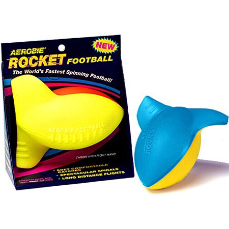 Aerobie Rocket Football - Mini Foam Football for Outdoor Play - Colors ...