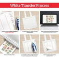 Hello Hobby Light Fabric Transfer Paper, Inkjet Printable, 8.5" x 11 ...