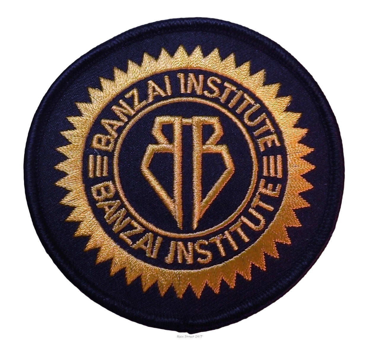 Buckaroo Banzai Institute Logo 3" Diameter Embroidered PATCH - Walmart.com